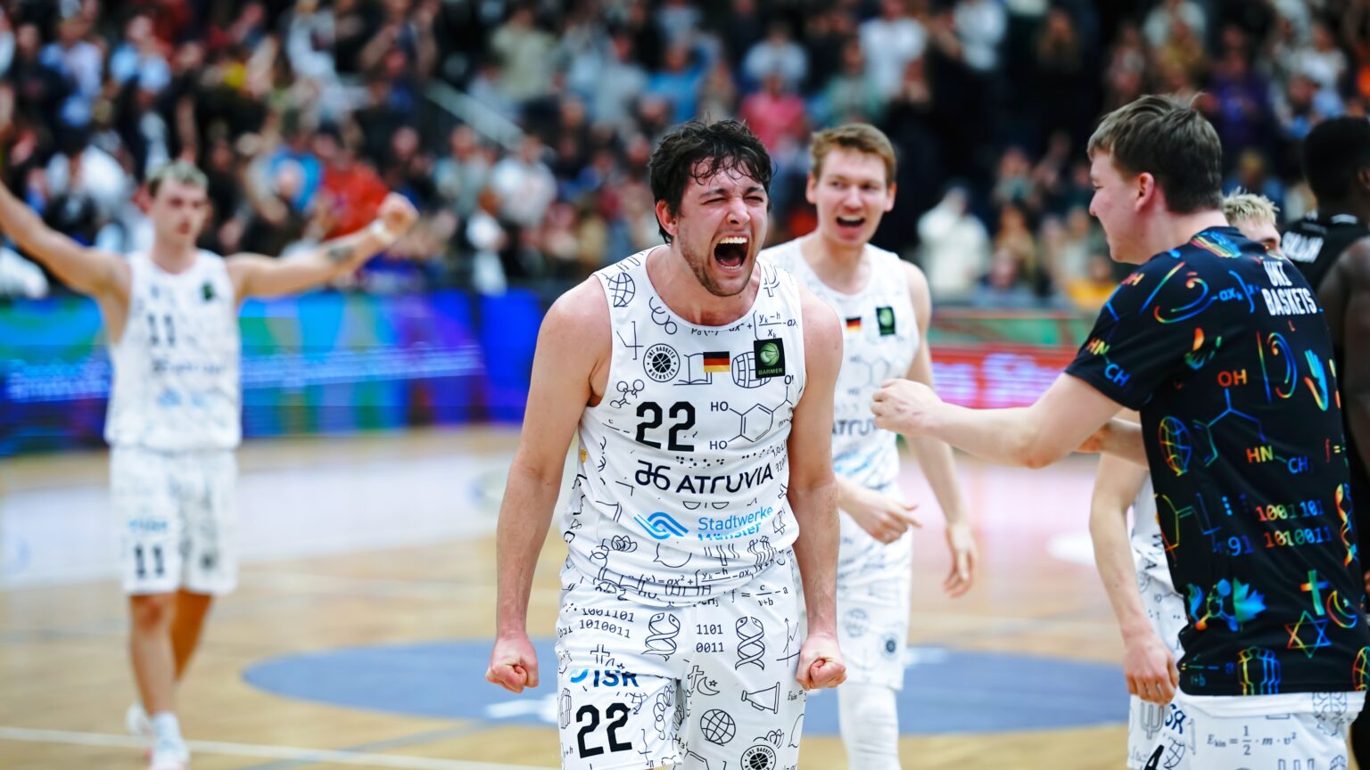 „Münster hat einen großartigen Basketball-Abend erlebt.“ – Uni Baskets